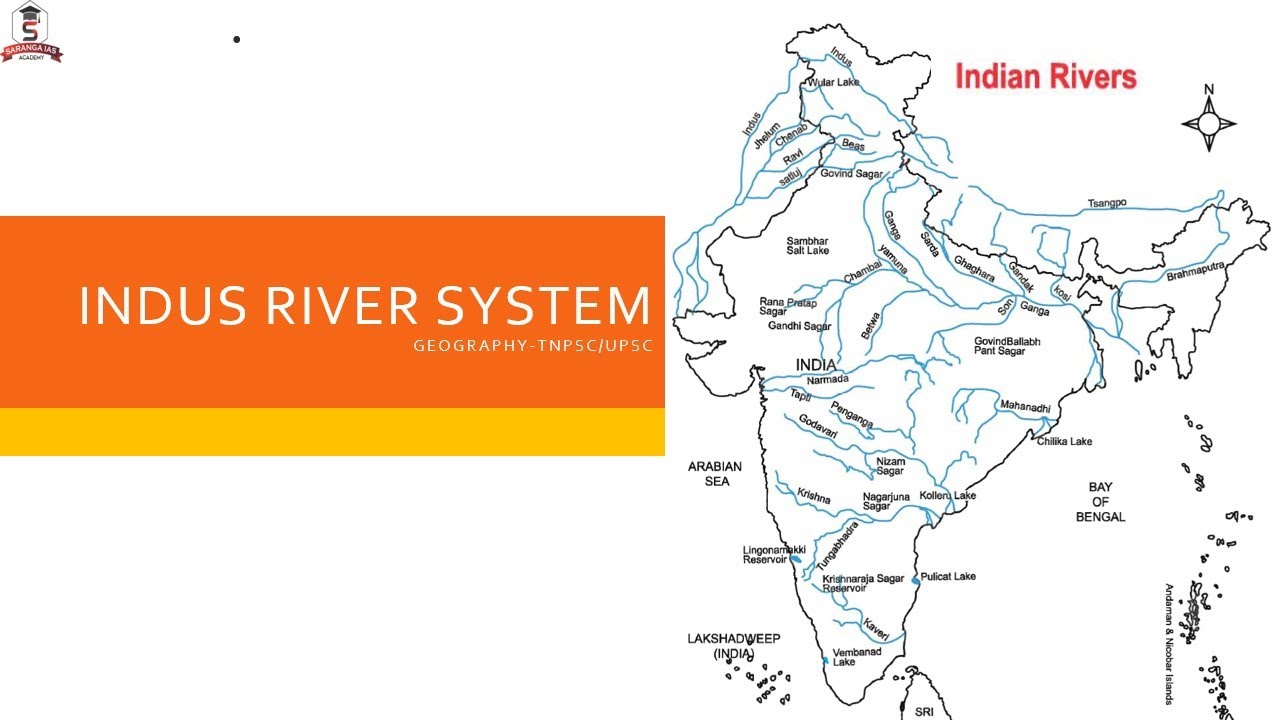 INDUS RIVER SYSTEM | RIVER SYSTEM OF INDIA | GEOGRAPHY | TNPSC | UPSC ...