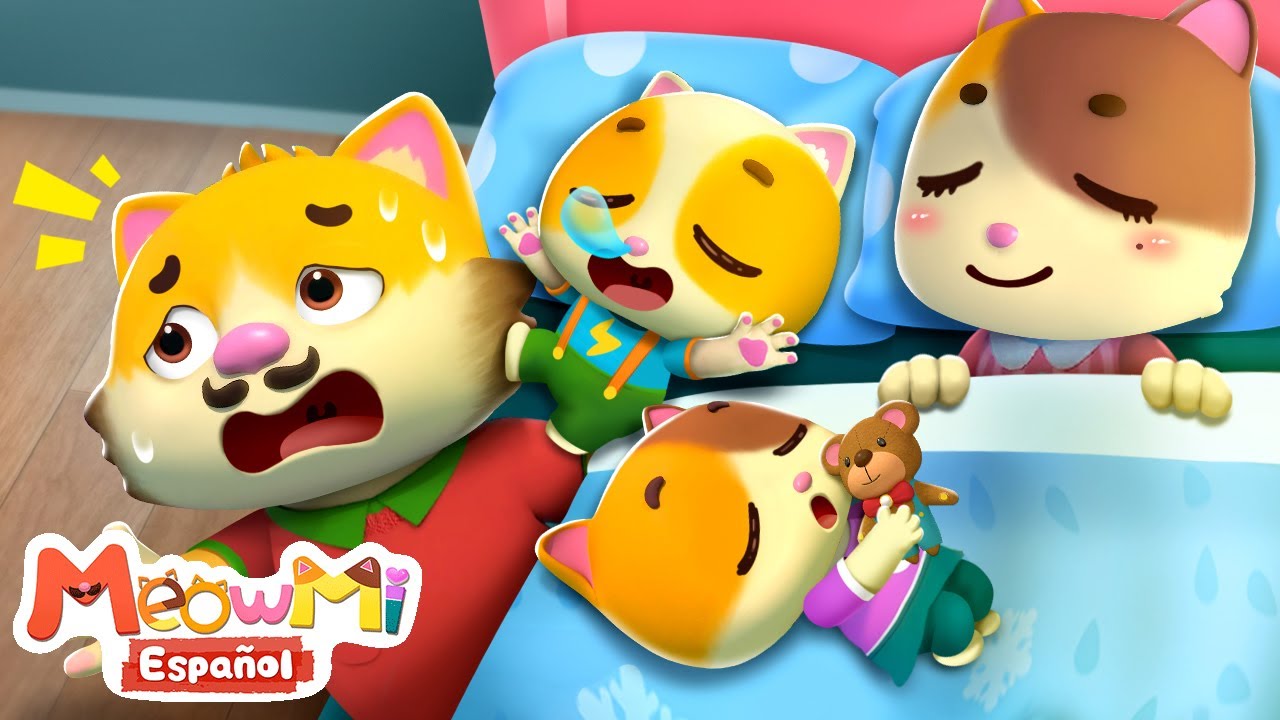 Diez en la Cama | Ten in the Bed | Canciones Infantiles | MeowMi Family ...