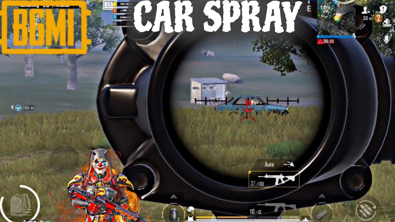 BGMI GAMEPLAY 🔥 | CONQUEROR LOBBY | CAR SPRAY 😱 | IPHONE 13 60 FPS 💪 ...