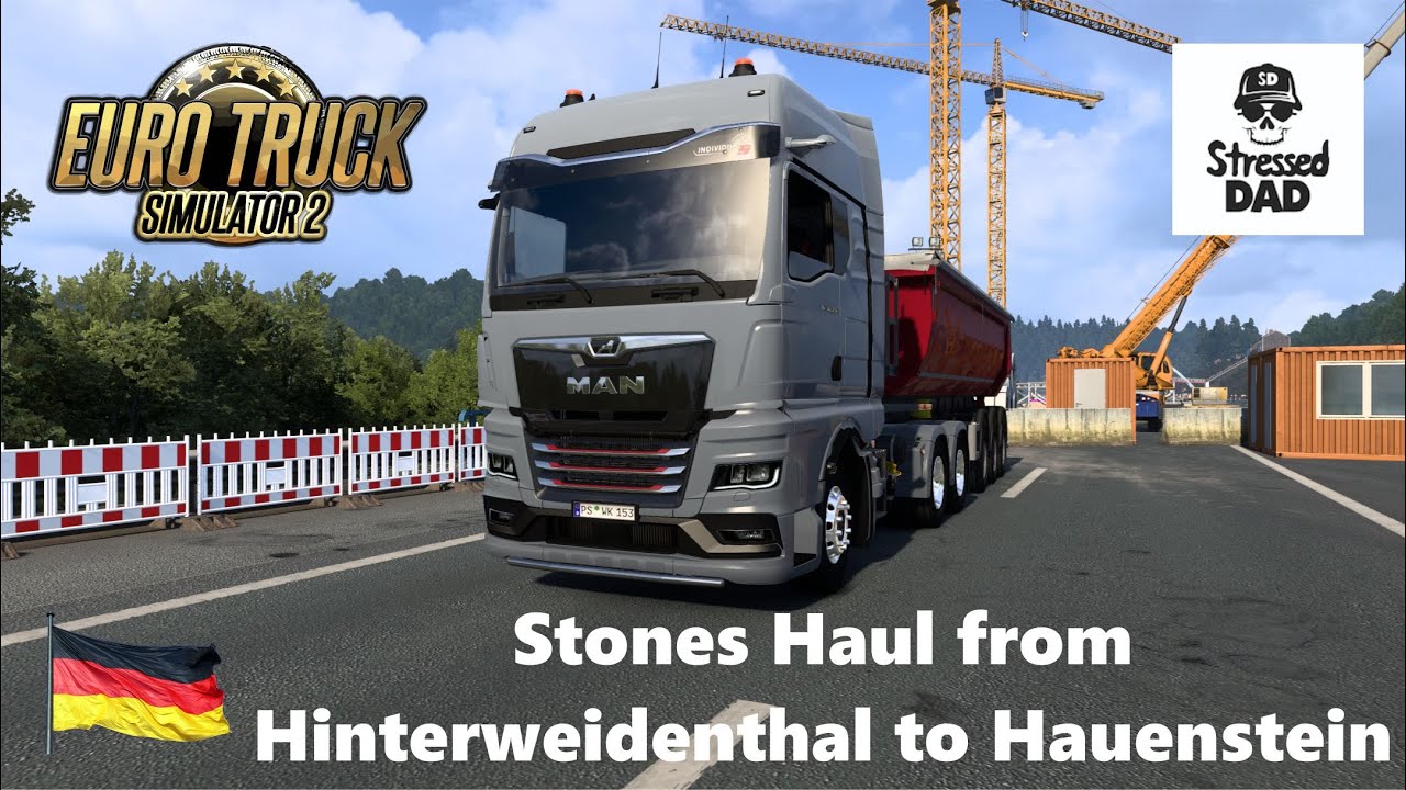 Stones Haul from Hinterweidenthal to Hauenstein in this realistic ETS2 ...