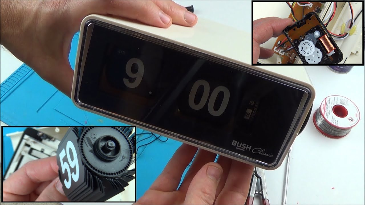 Trying to FIX: Flip Clock Radio - YouTube