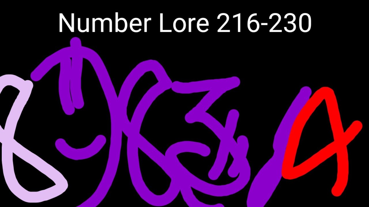 Number Lore 216-230 - YouTube