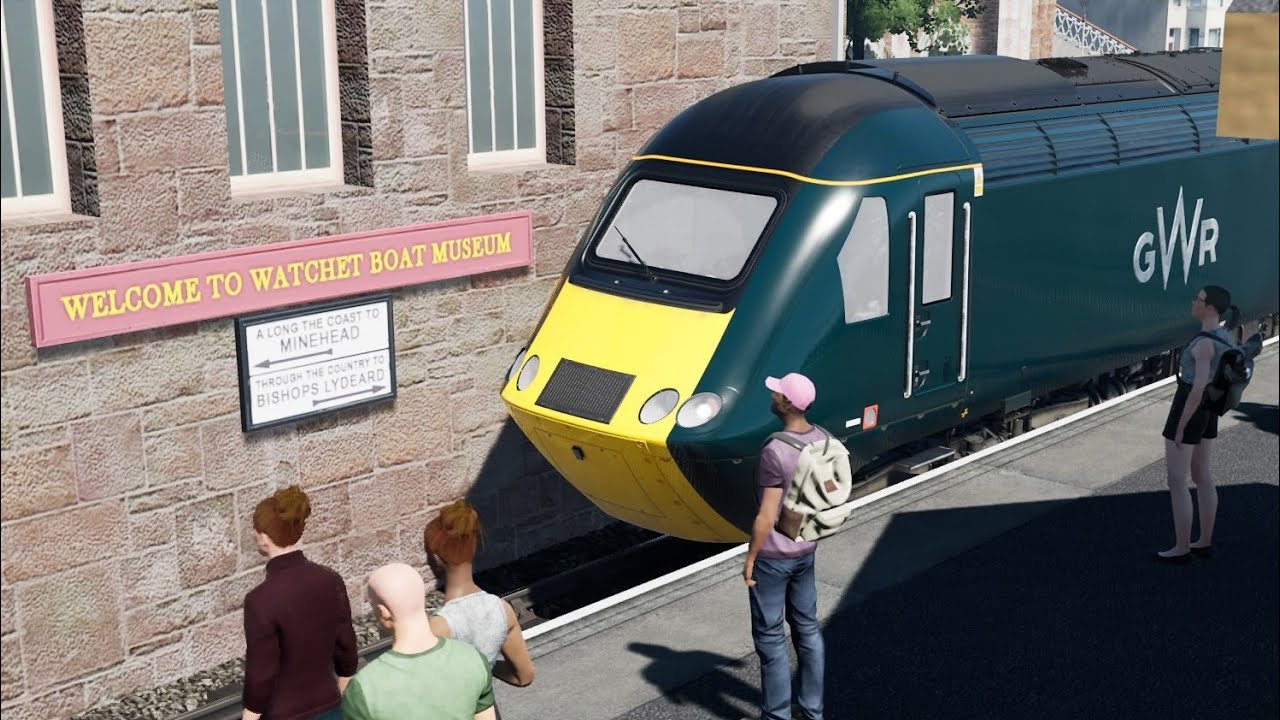 Train Sim World 6: HST on the WSR and shunting at the end. - YouTube