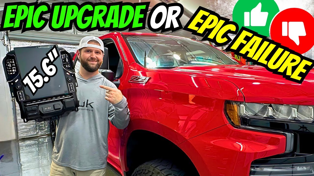 Chevy Silverado BIG Screen Upgrade! Is it Worth It? - YouTube