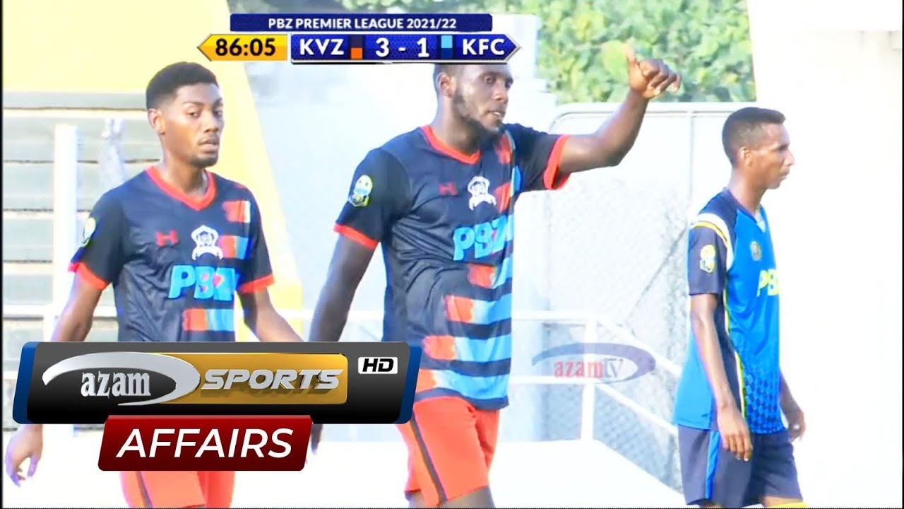 Highlights | KVZ 4-1 Kisiwani | Zanzibar Premier League 19/03/2022 ...
