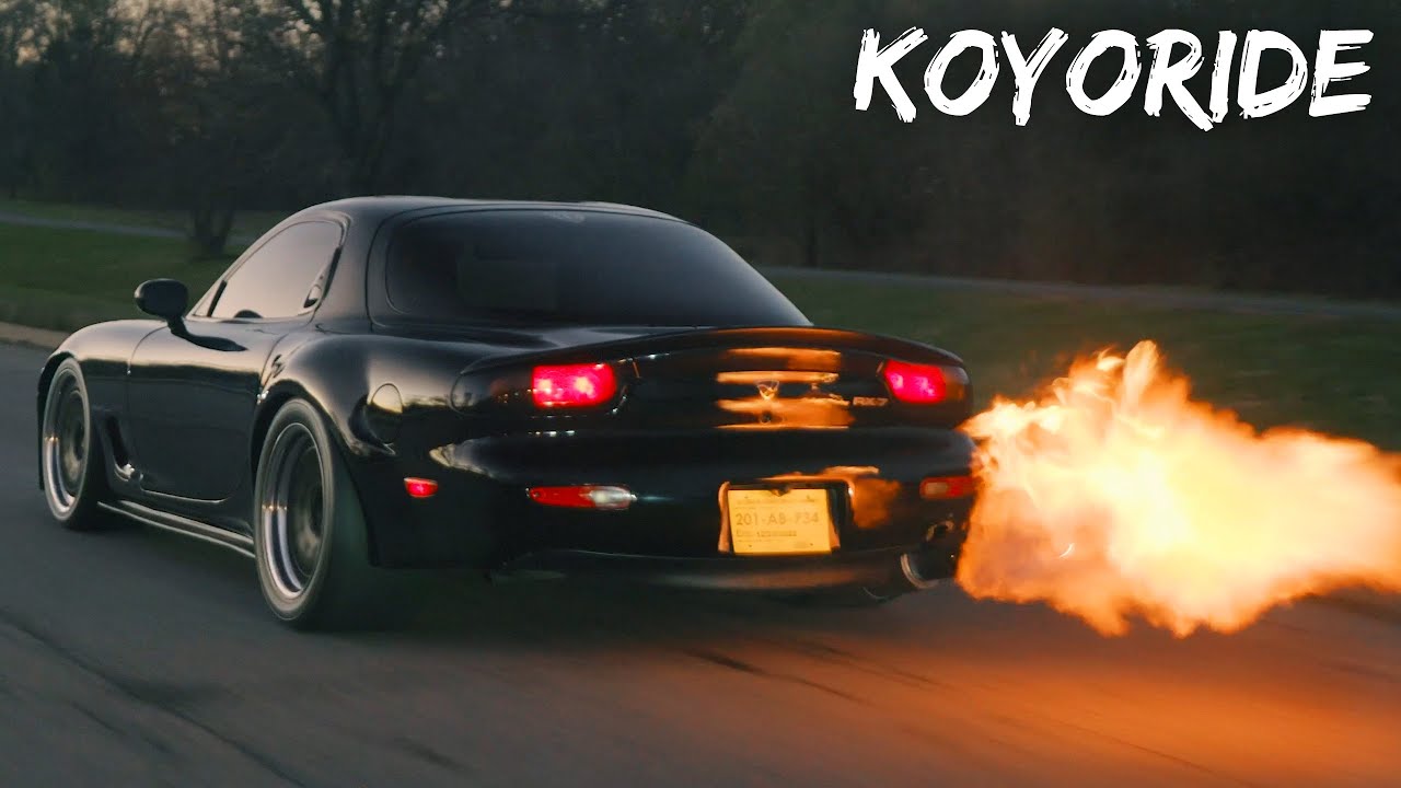 Late Night Rotary | Big Turbo Mazda RX7 (4K) - YouTube