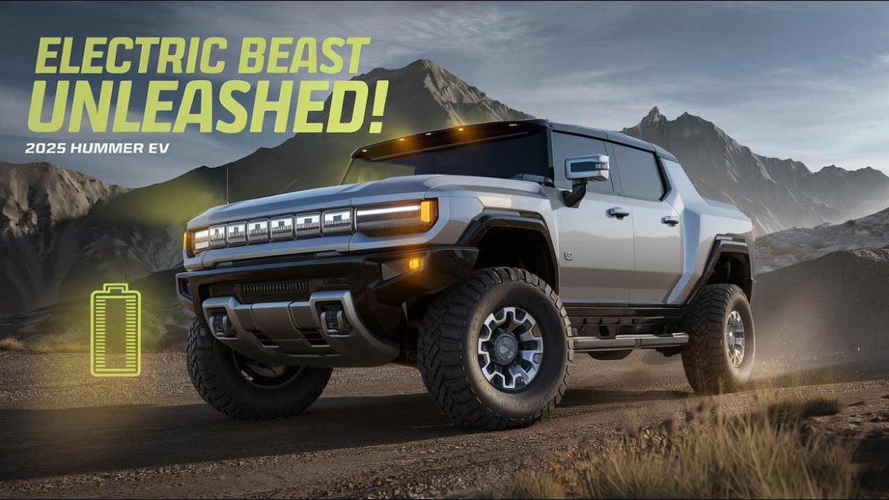 2025 GMC HUMMER EV: The FUTURE of Luxury Electric Trucks Has ARRIVED! 🚙 ...