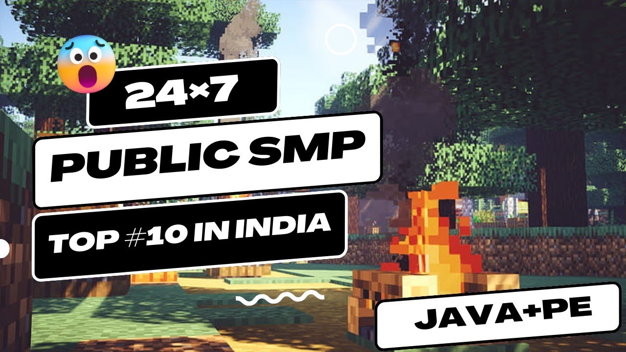 BEST MINECRAFT SERVER | 1.19+ JAVA & BEDROCK | 24/7 ONLINE | PUBLIC SMP ...