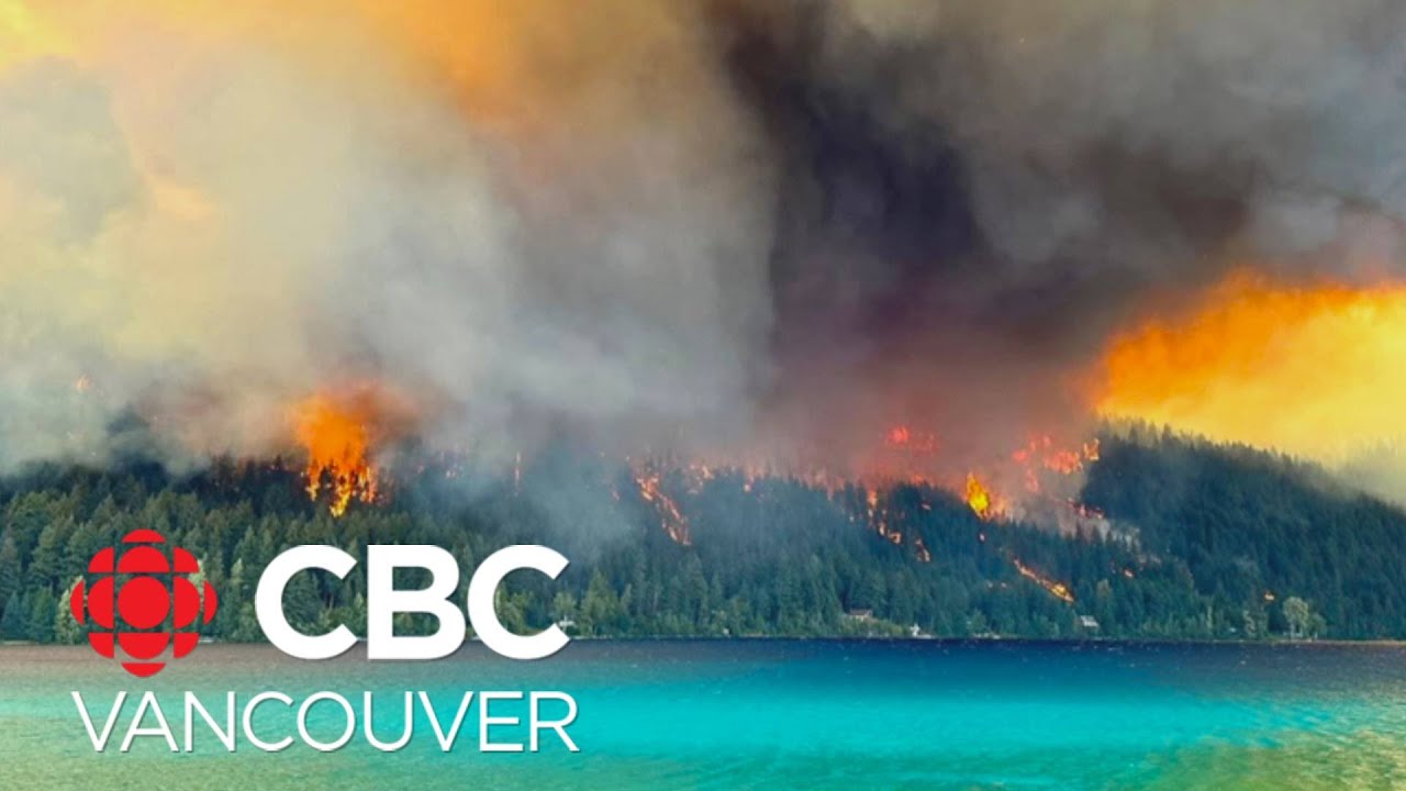 Properties lost to Gun Lake wildfire north of Whistler - YouTube