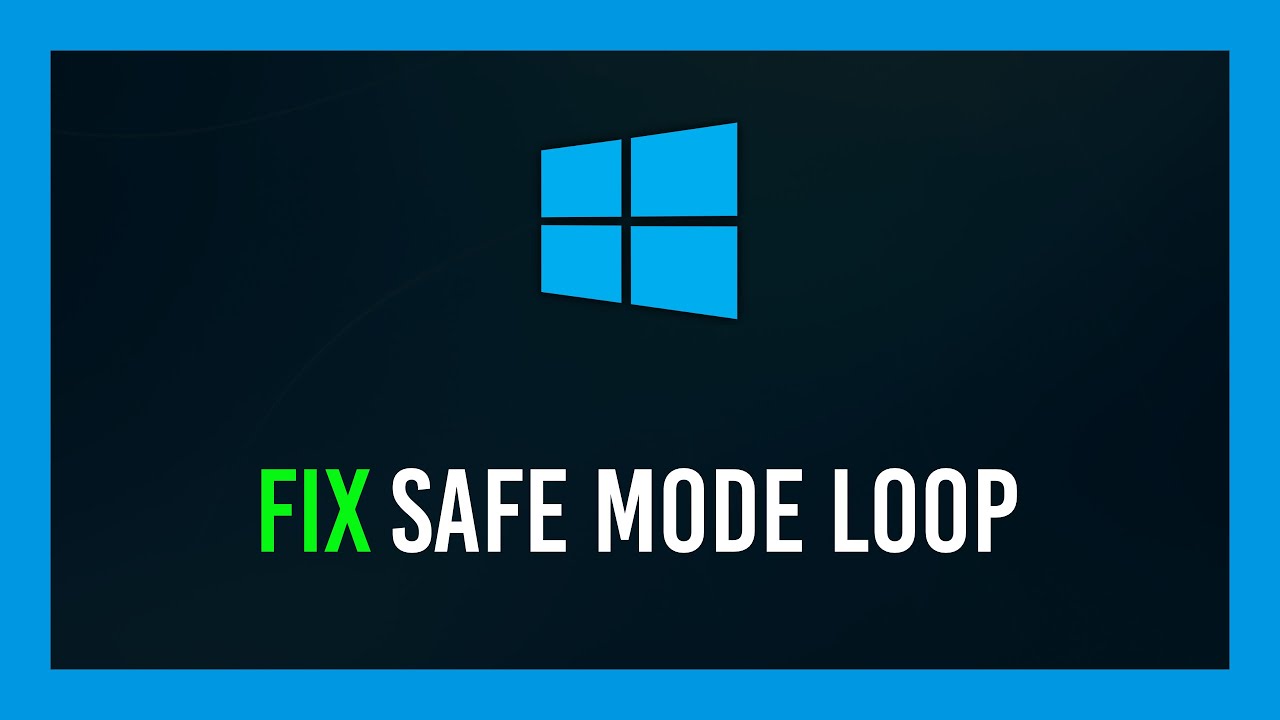 Windows Fix Safemode Boot Loop Troublechute Hub
