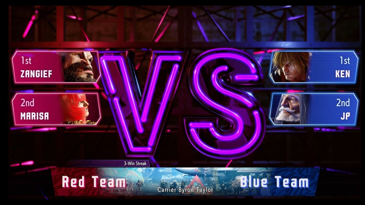 SF6 team Battle Mode Zangief, Marisa VS Ken, Jp| Street Fighter 6 - YouTube