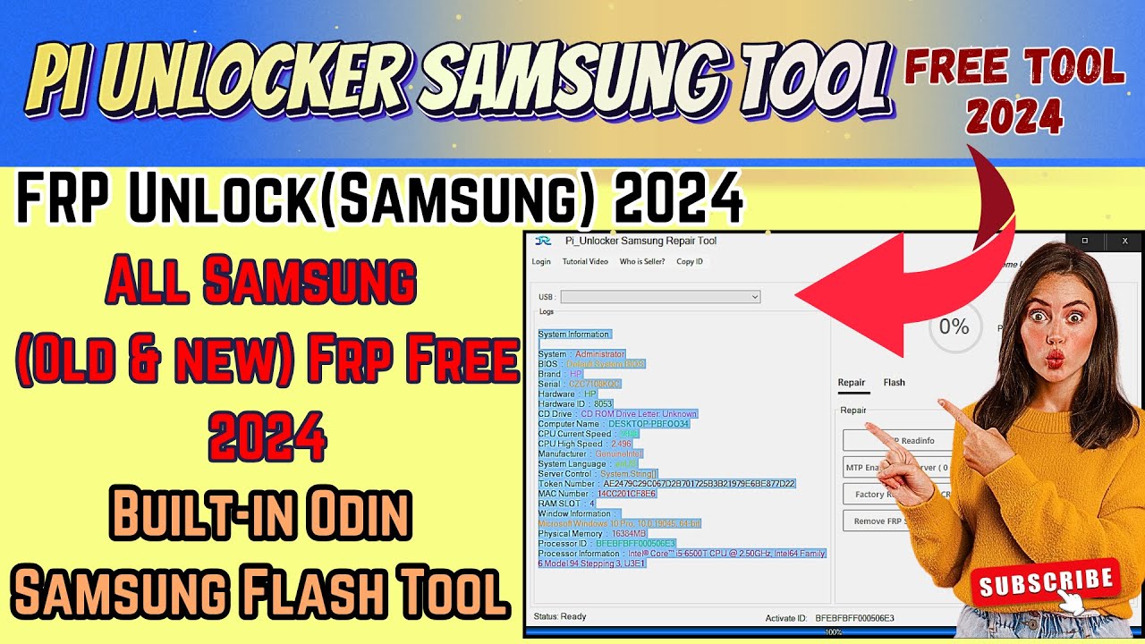 Samsung FRP Bypass Made Easy | Pi Unlocker Tool 2024 Tutorial - YouTube