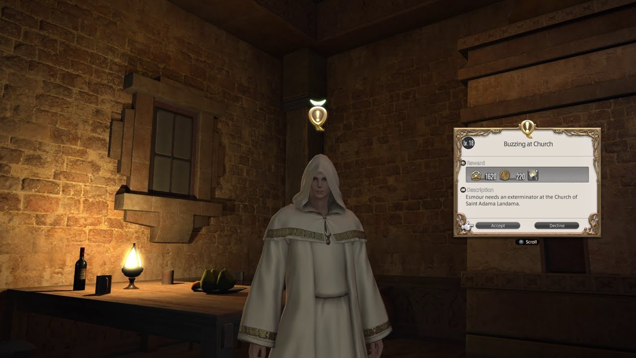 FFXIV Side Quest: Buzzing at Church - YouTube