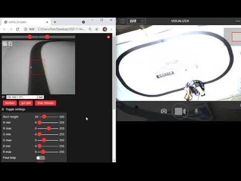 ESP32-CAM Line Following Car with Color Recognition (Tracking.js) - YouTube