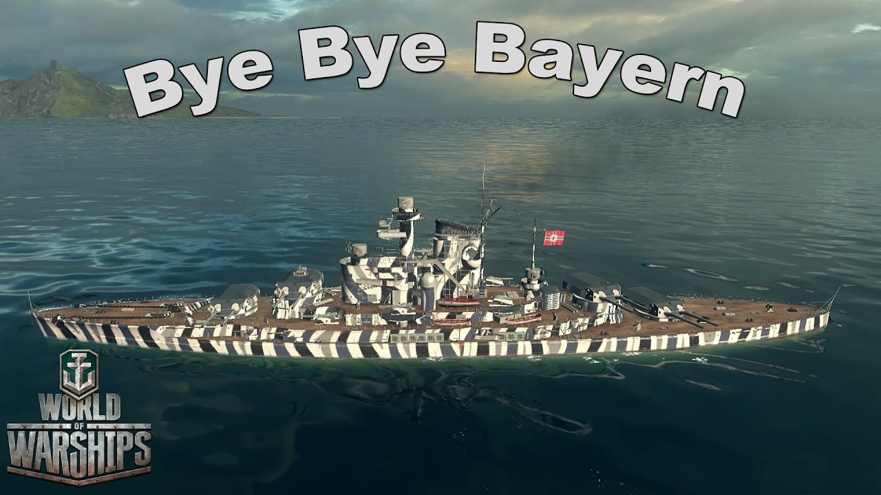 World of Warships - Bayern Final Battles - YouTube