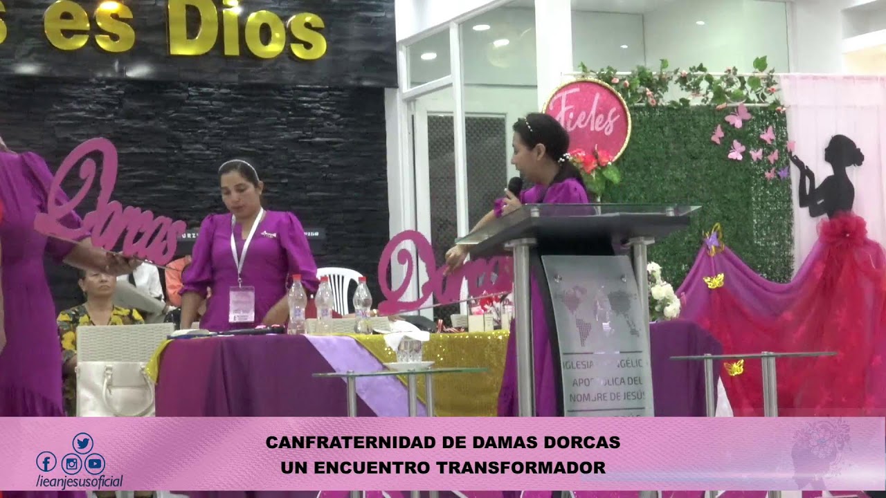 CONFRATERNIDAD DE DAMAS DORCAS D12 - YouTube