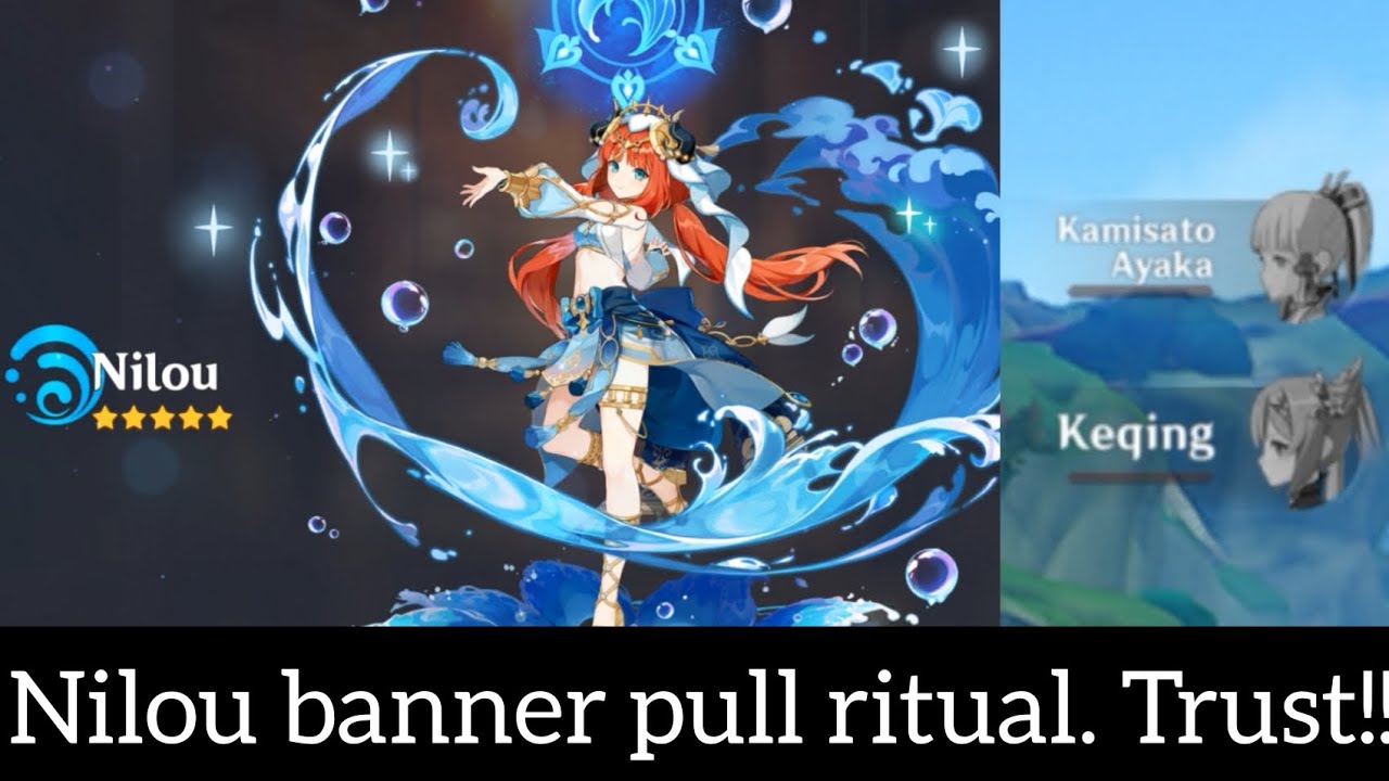 I sacrificed Ayaka and Keqing to the Sumeru God for one Nilou | Nilou ...
