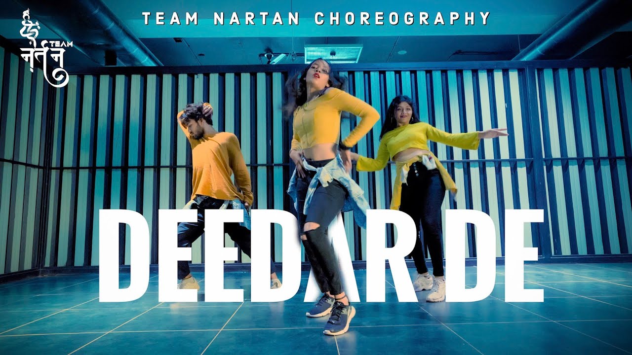 Deedar De | Chhalaang | Team Nartan Choreography - YouTube
