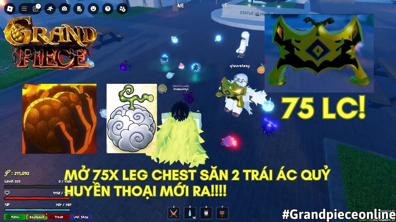 [GPO] Mở 75 Rương trái cây huyền thoại săn 2 trái mới ra Goru Goru và ...