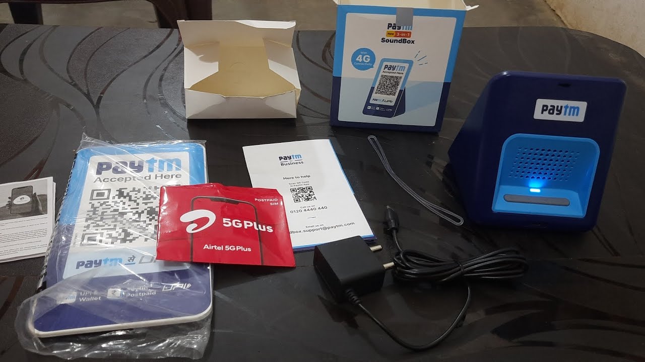 PayTm Soundbox 3.0 4G Unboxing and Review @ ₹1 | Paytm Business ...