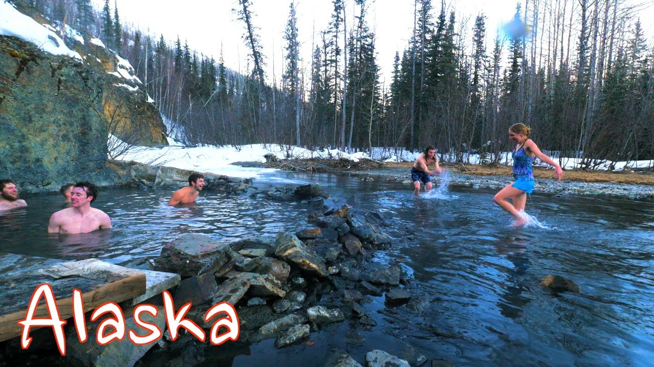 Secret Hot Springs In The Middle Of Nowhere! - YouTube