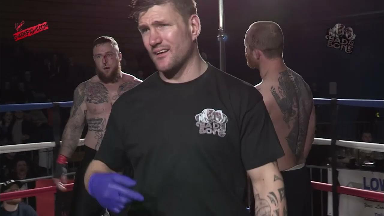 Brutal Bare Knuckle Fight Badtothebonebkb Aaran Gaughan Vs John Santry