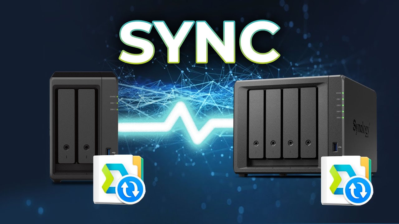 Cómo sincronizar dos servidores Synology - Drive ShareSync - YouTube