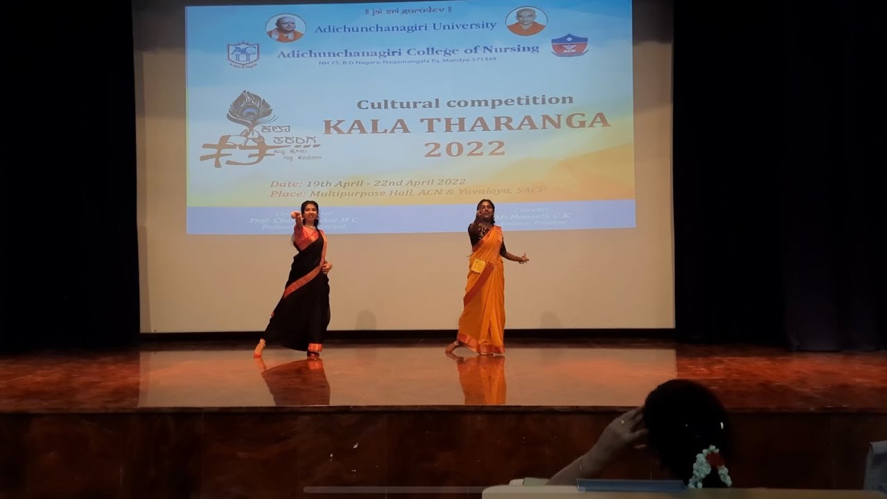 || College Competition || Kalatharanga 2k22 _ ️ Adichunchanagiri ...