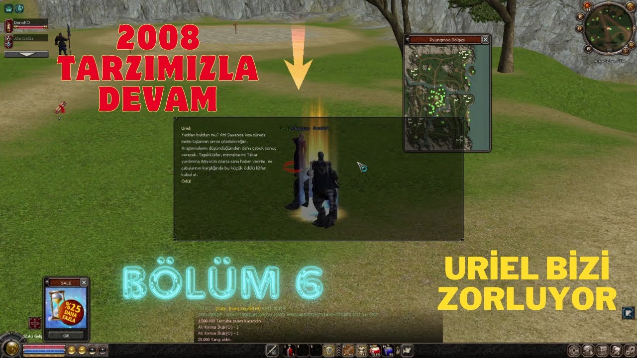 URİEL VE DEMİRCİ BİZİ ZORLUYOR 😤 METİN2 - 6.BÖLÜM - YouTube