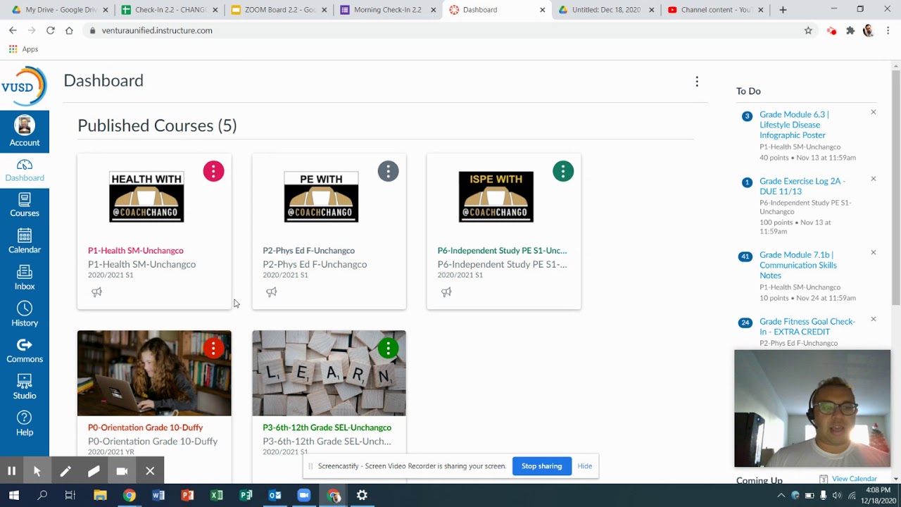 CANVAS - Adding A Tile To Your Dashboard - YouTube