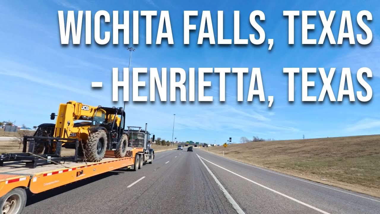 Wichita Falls, Texas to Henrietta, Texas! Drive with me on a Texas ...