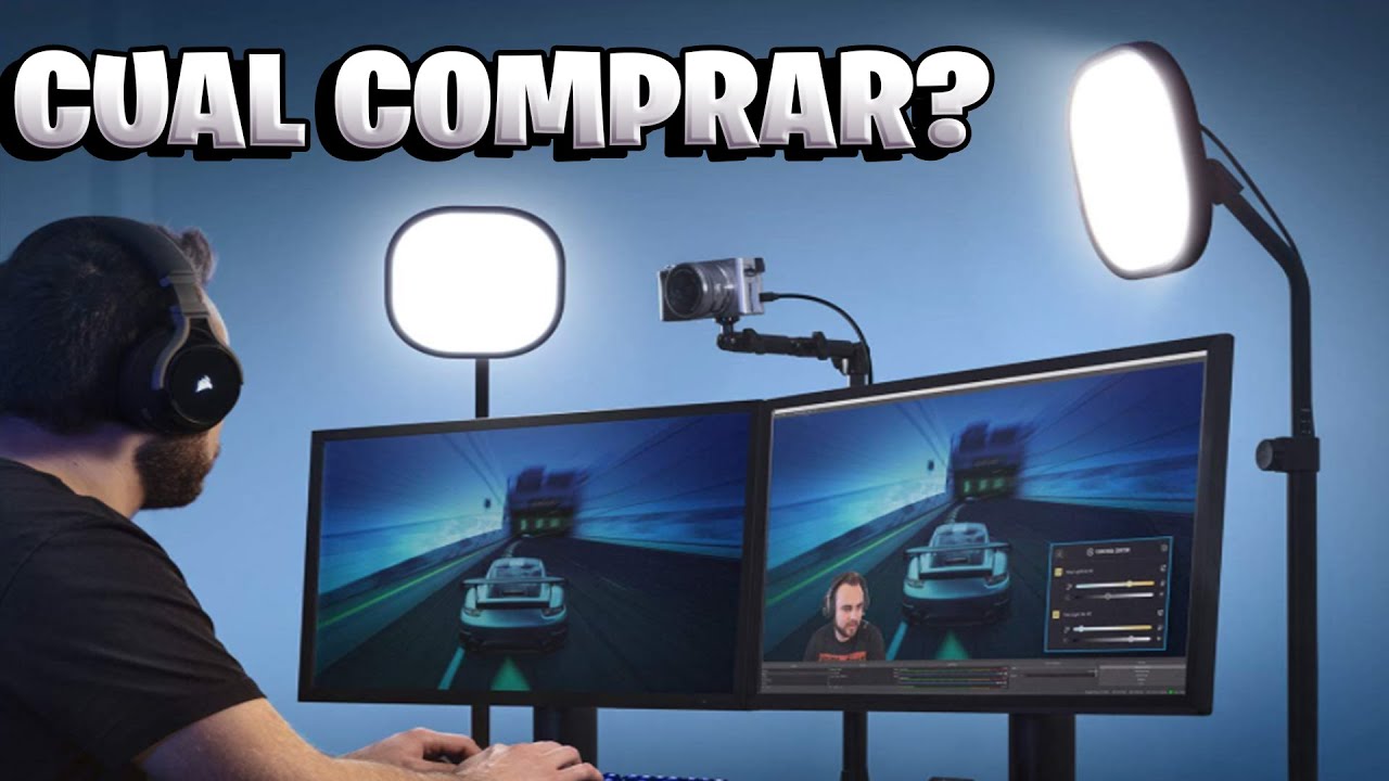 TOP 5 MEJORES LUCES LED PARA HACER STREAMING 2023 - YouTube