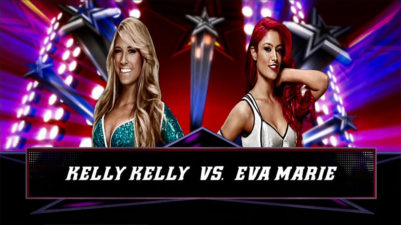WWE 2K14: Kelly Kelly vs Eva Marie - YouTube