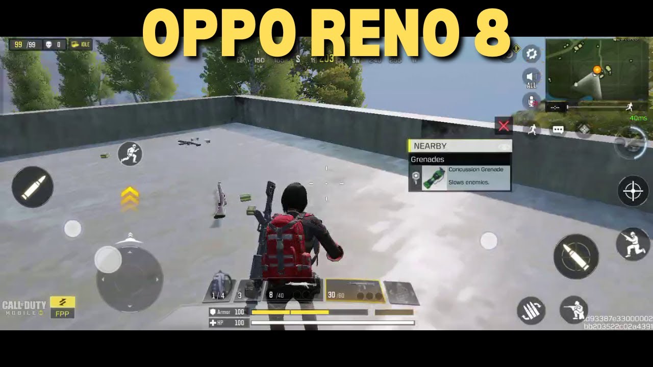 OPPO RENO 8 5G - CALL OF DUTY MOBILE GAMING TEST - BATTLE ROYALE ...