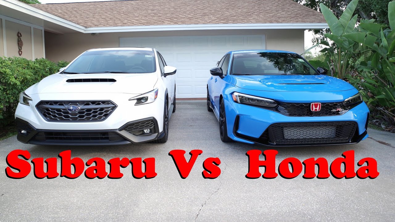 Who Has The Better Manual Gearbox Subaru Vs Honda ? - YouTube