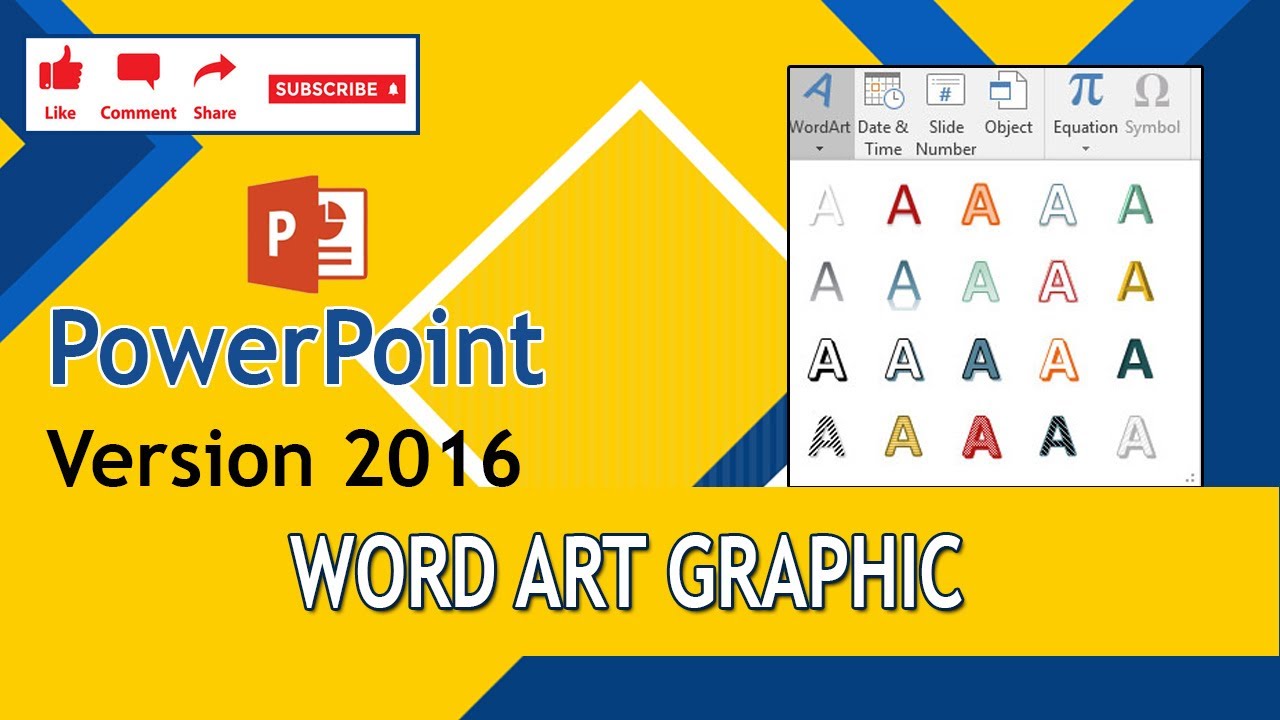 Powerpoint word art text generator - hallmens