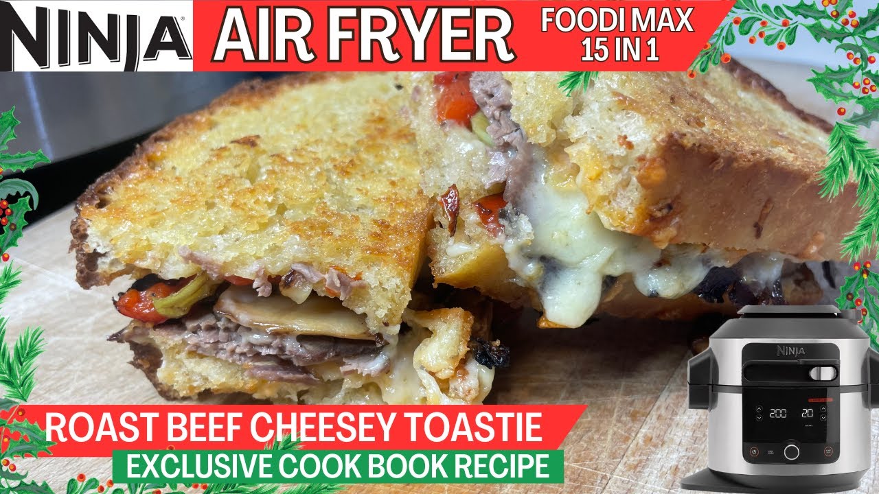 ROAST BEEF CHEESEY TOASTIE *EXCLUSIVE CHRISTMAS COOK BOOK RECIPE* | Use ...
