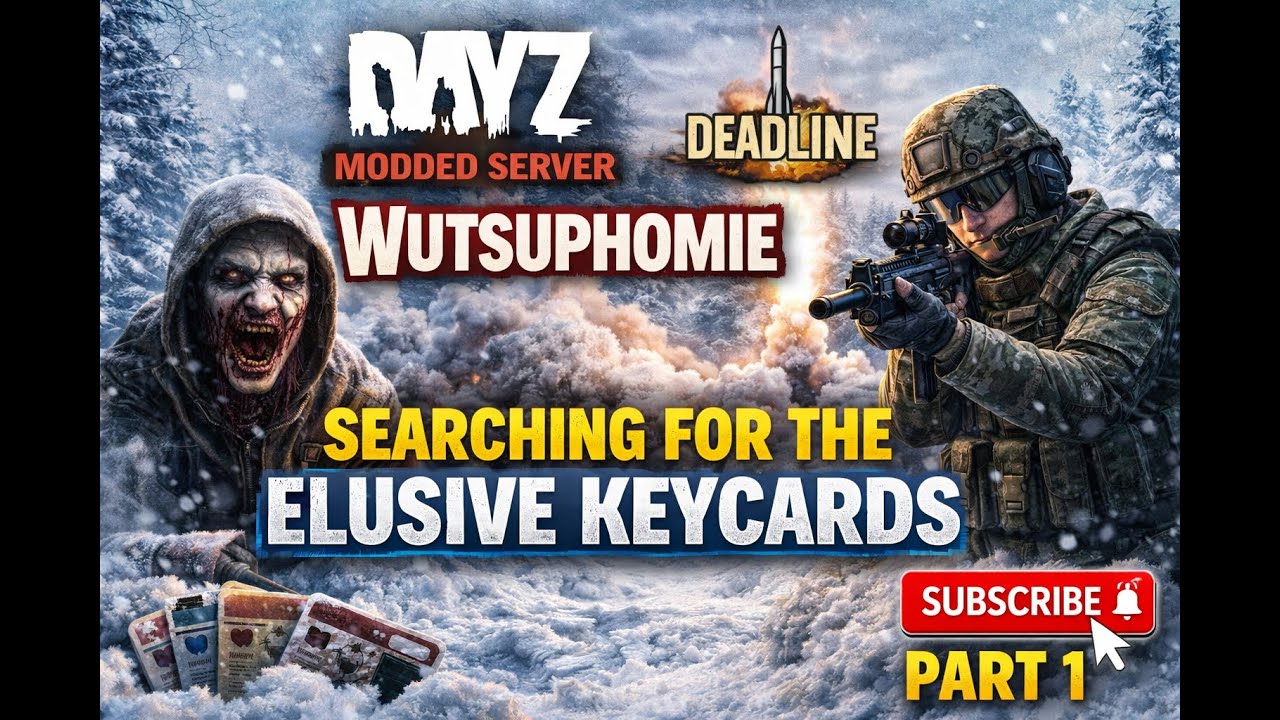 KEYCARD RUN ON DAYZ'S DEADLINE | BLUE CARD ACQUIRED | CHERNARUS - YouTube