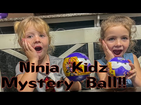 Opening Ninja Kids TV Mystery Ninja Ball!! - YouTube