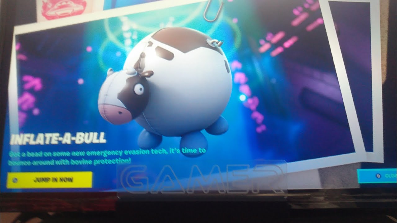 OFO are back in fortnite new inflatable cow - YouTube