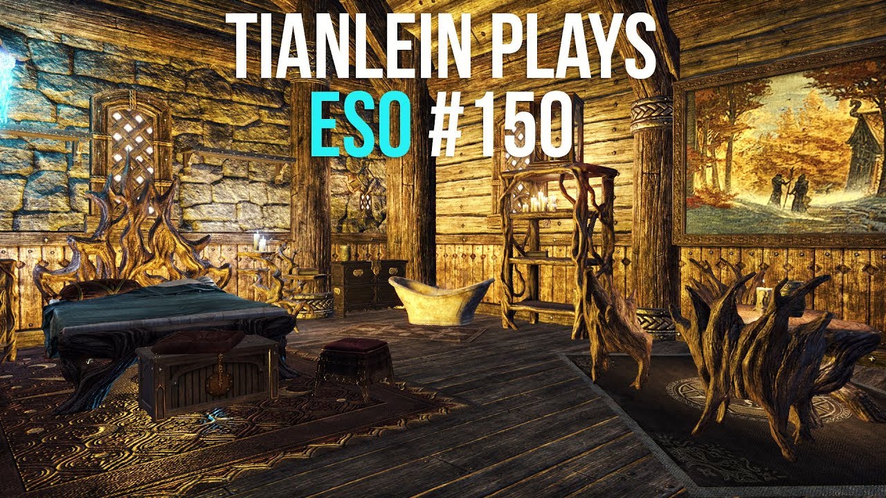 Tianlein plays ESO (150) - Player Housing Tours - YouTube