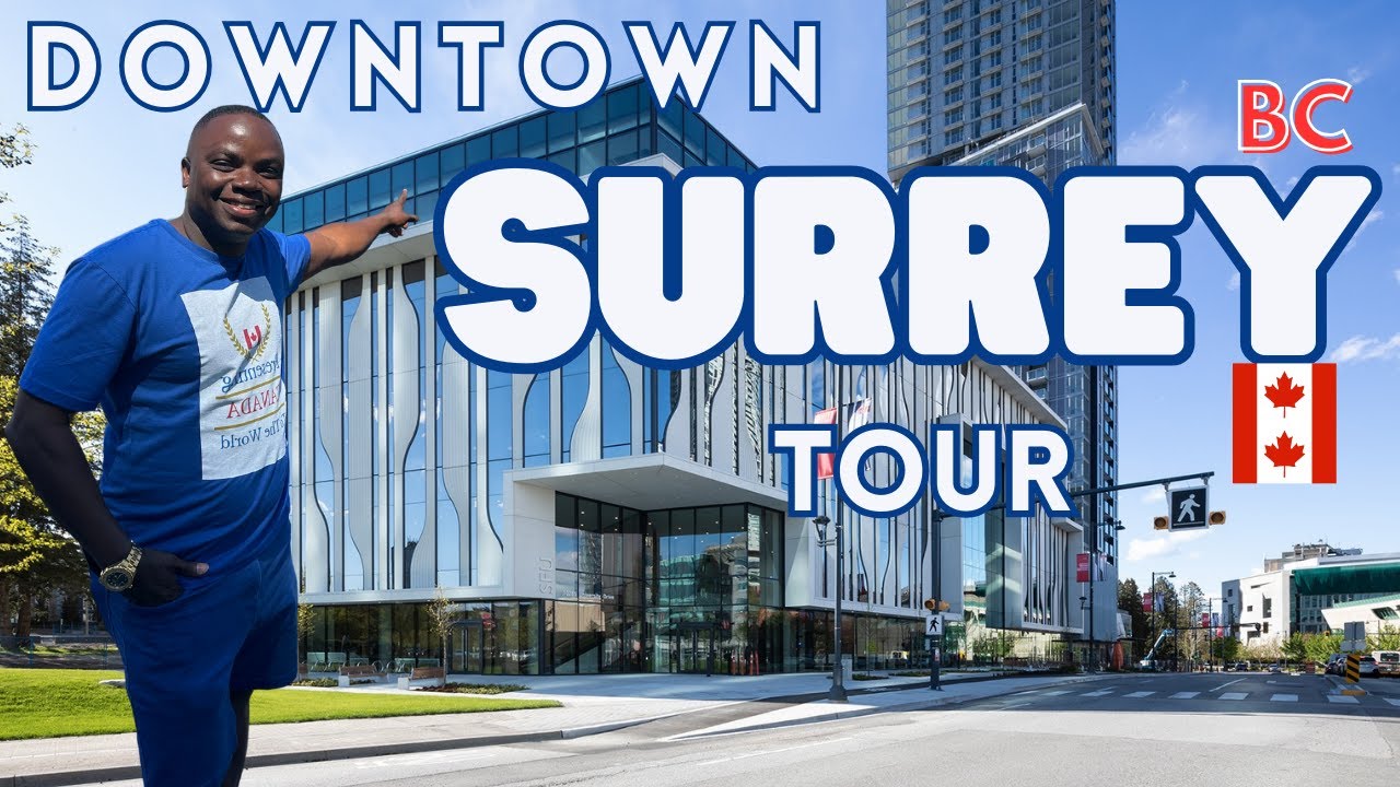 City of SURREY, A Second Biggest City In BC Canada Tour 2024 | Driving ...