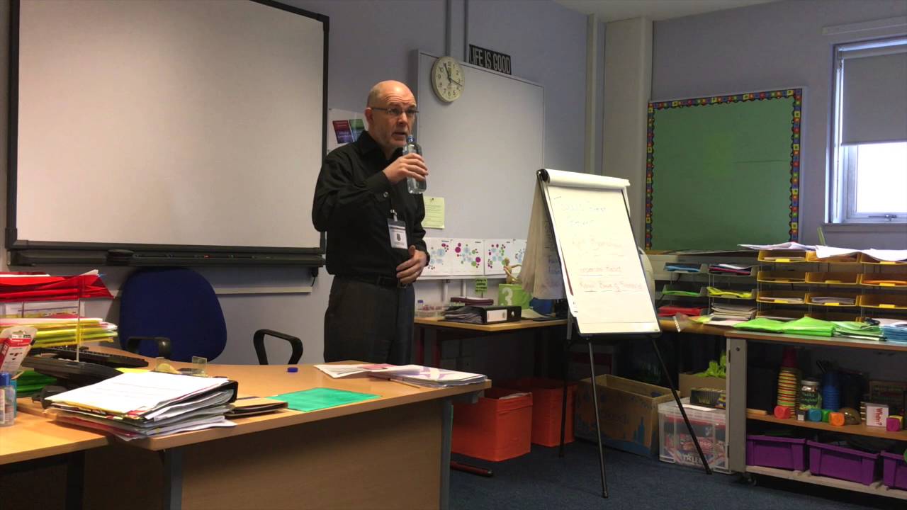 Ken Barclay, Bellahouston Academy 2016 - YouTube