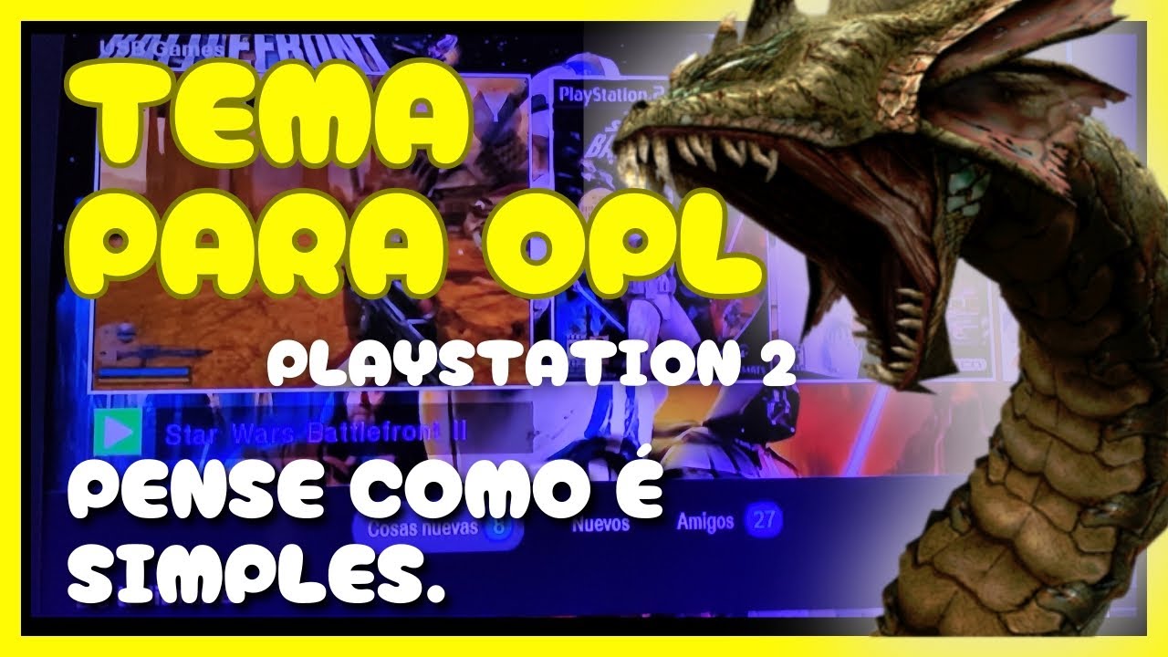 Adeus, interface sem graça! Temas para o seu OPL - PlayStation 2 ...