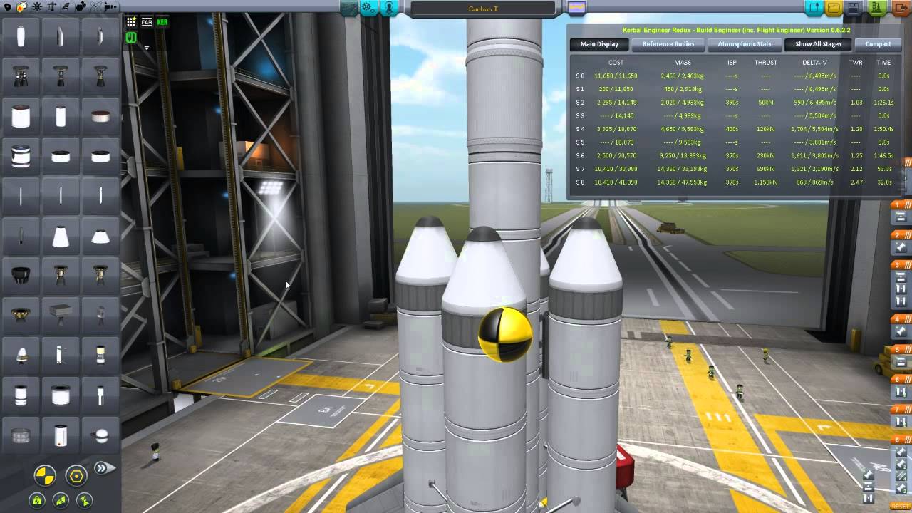 KSP Let's go to Eeloo 7: Building A Mun Rocket - YouTube