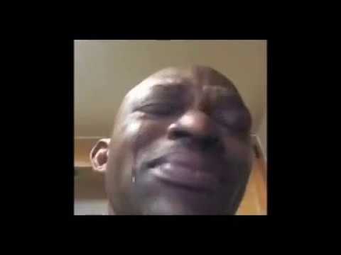black guy crying over lil uzi song - YouTube