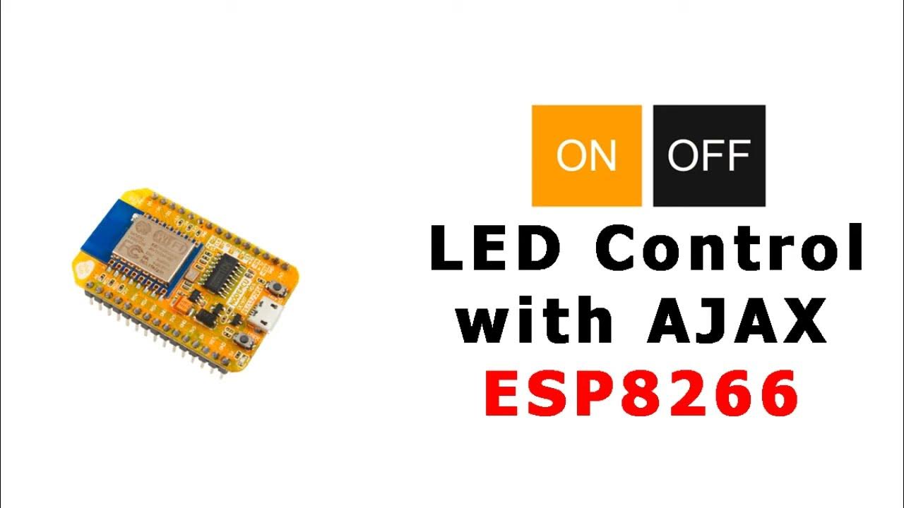 Esp8266 Led Control With Ajax Without Page Refresing Via Wifi Javascript Esp8266 Youtube 2649