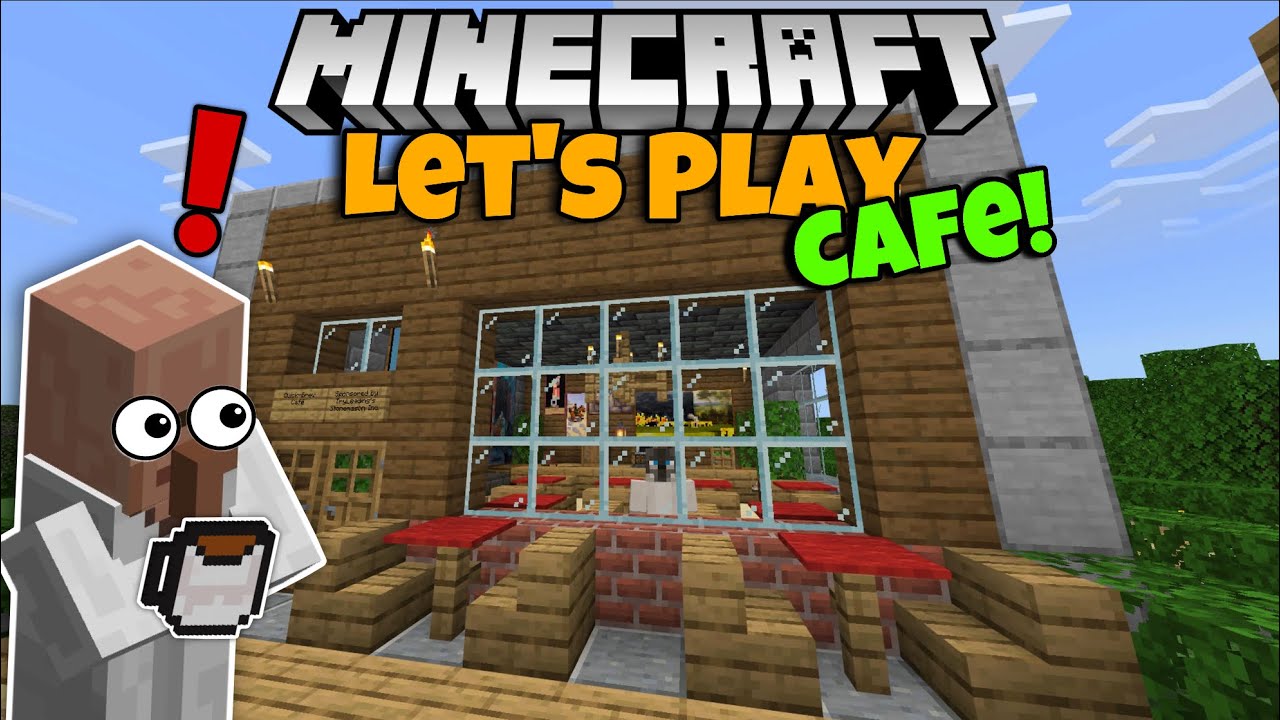 Minecraft Classic Craft | The Brand NEW Villager Cafe! [18] - YouTube