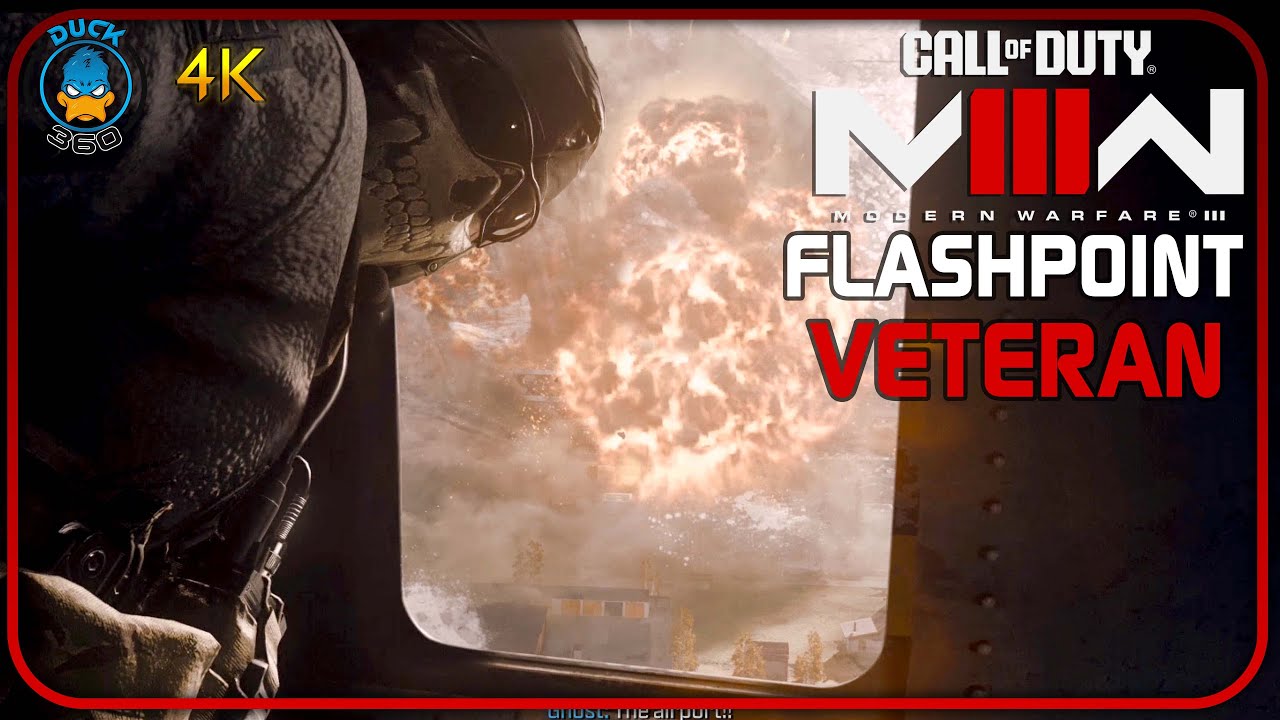 CoD MW3 (2023) Flashpoint VETERAN Difficulty [PS5 4K] - YouTube