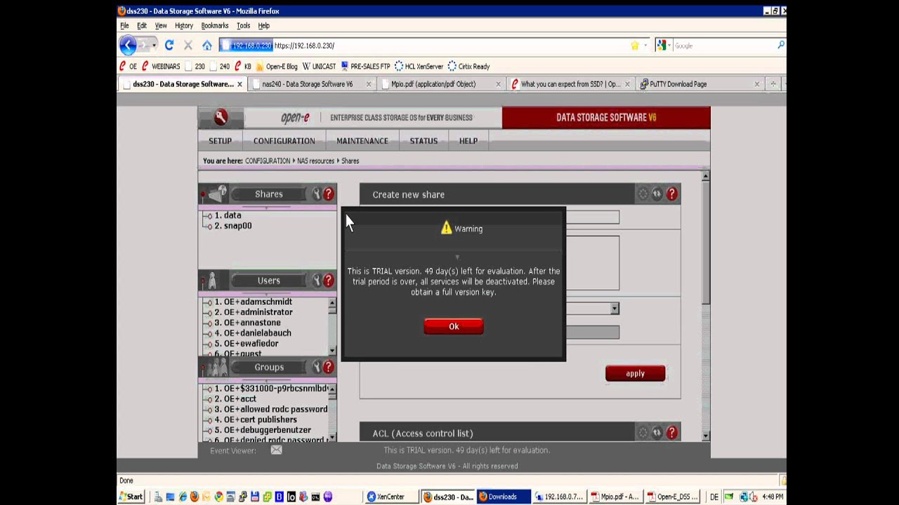 Open E Dss V6 How To Install Configure And Features Overview Youtube